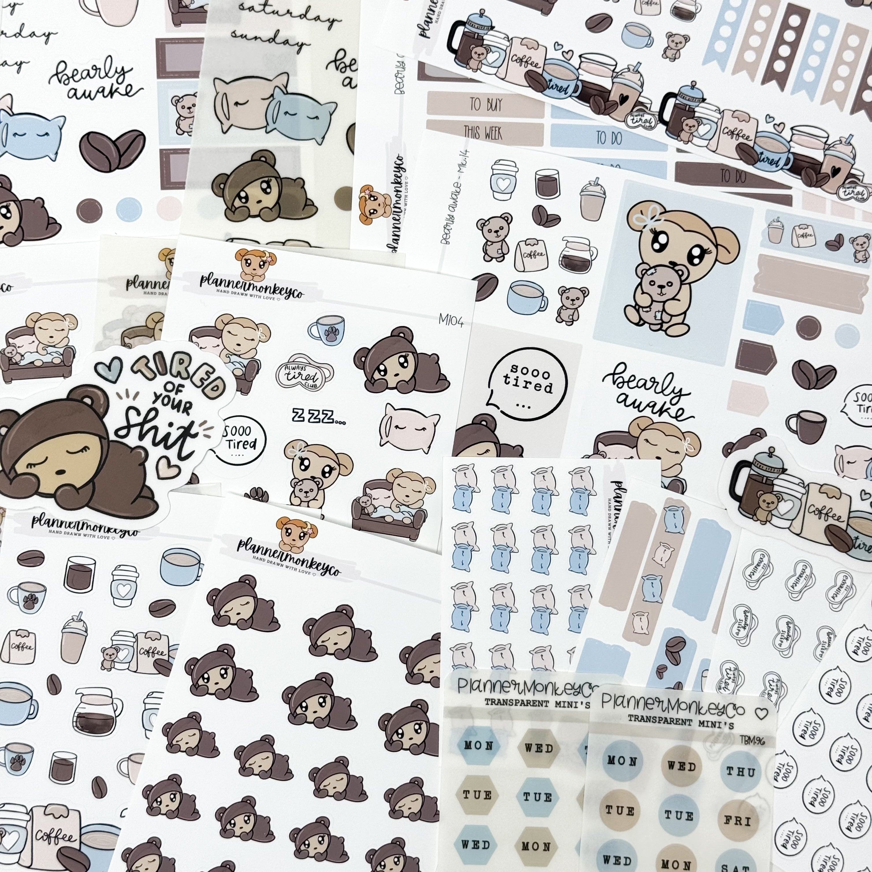 Plannermonkeyco Stickers & Stationery – PlannerMonkeyCo